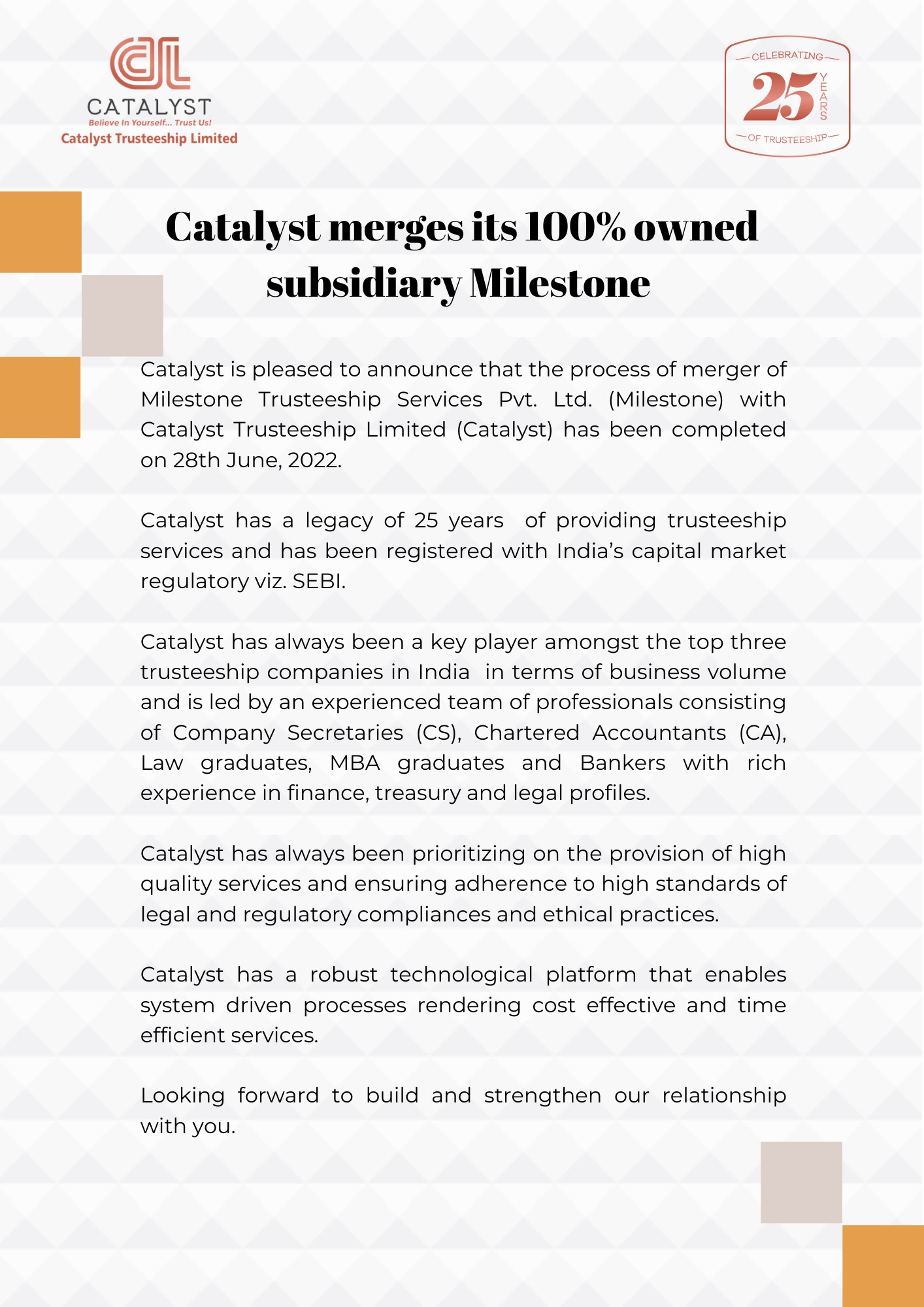 Catalyst Trusteeship Limited – Leading Provider of Trusteeship Services ...